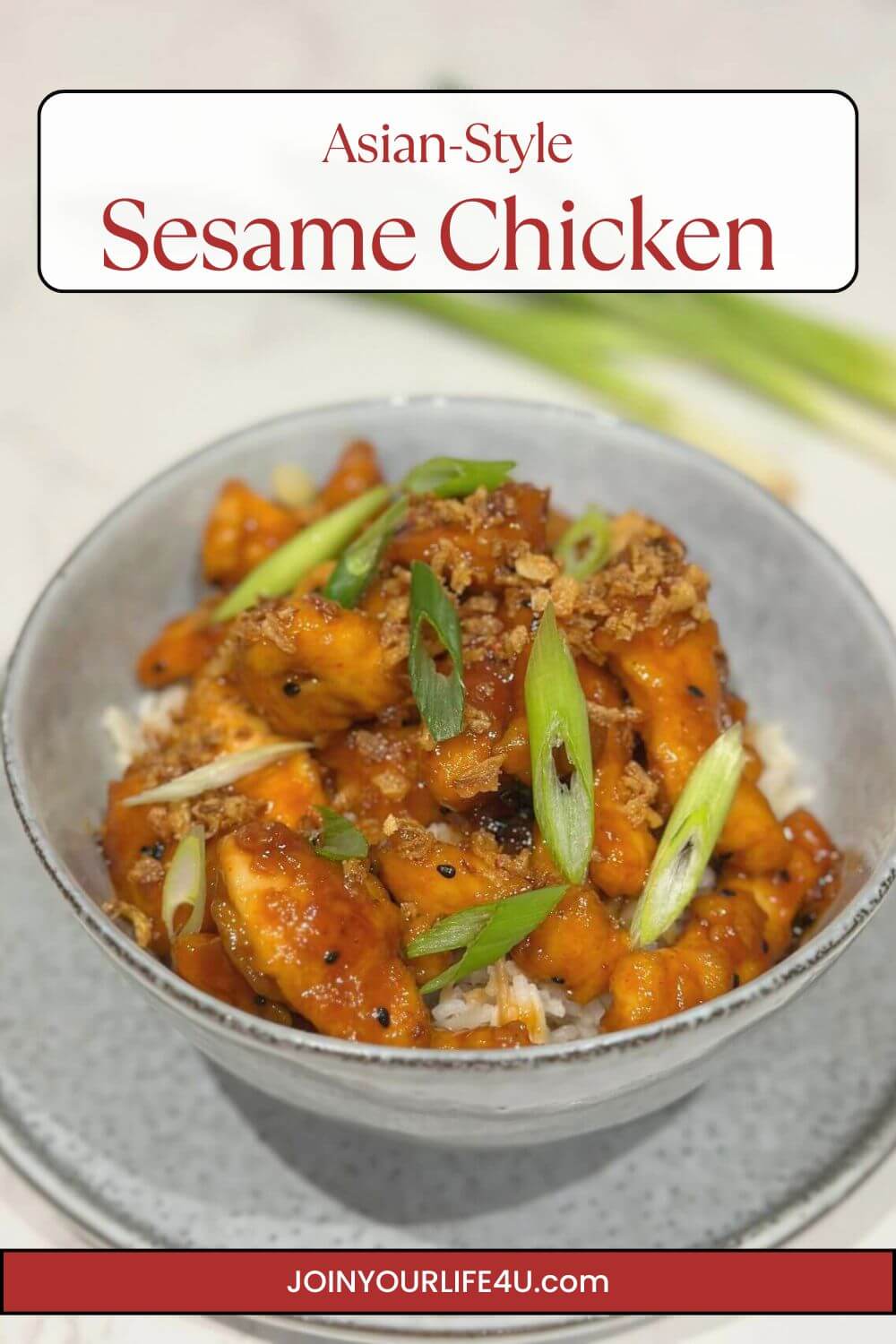 Crispy Sesame Chicken with Sticky Asian Sauce (30-Min Recipe ...