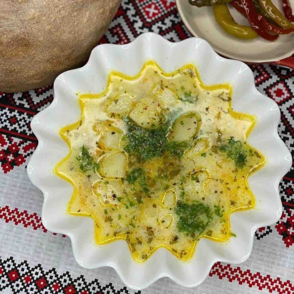 Romanian Chicken Yogurt Soup (Supa de Pui) - JoinYourLife4U