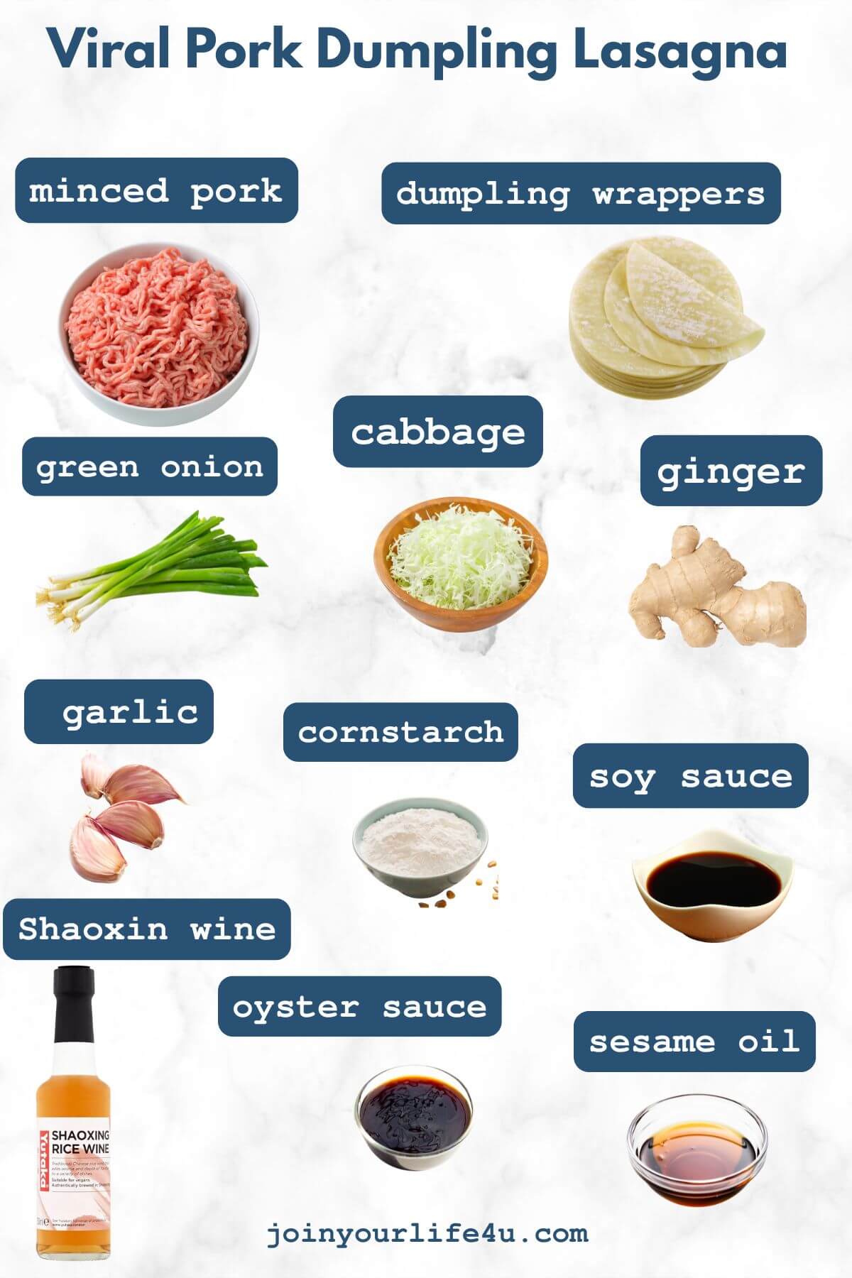 Viral Pork Dumpling Lasagna (Easy Steamed Ramekins) - JoinYourLife