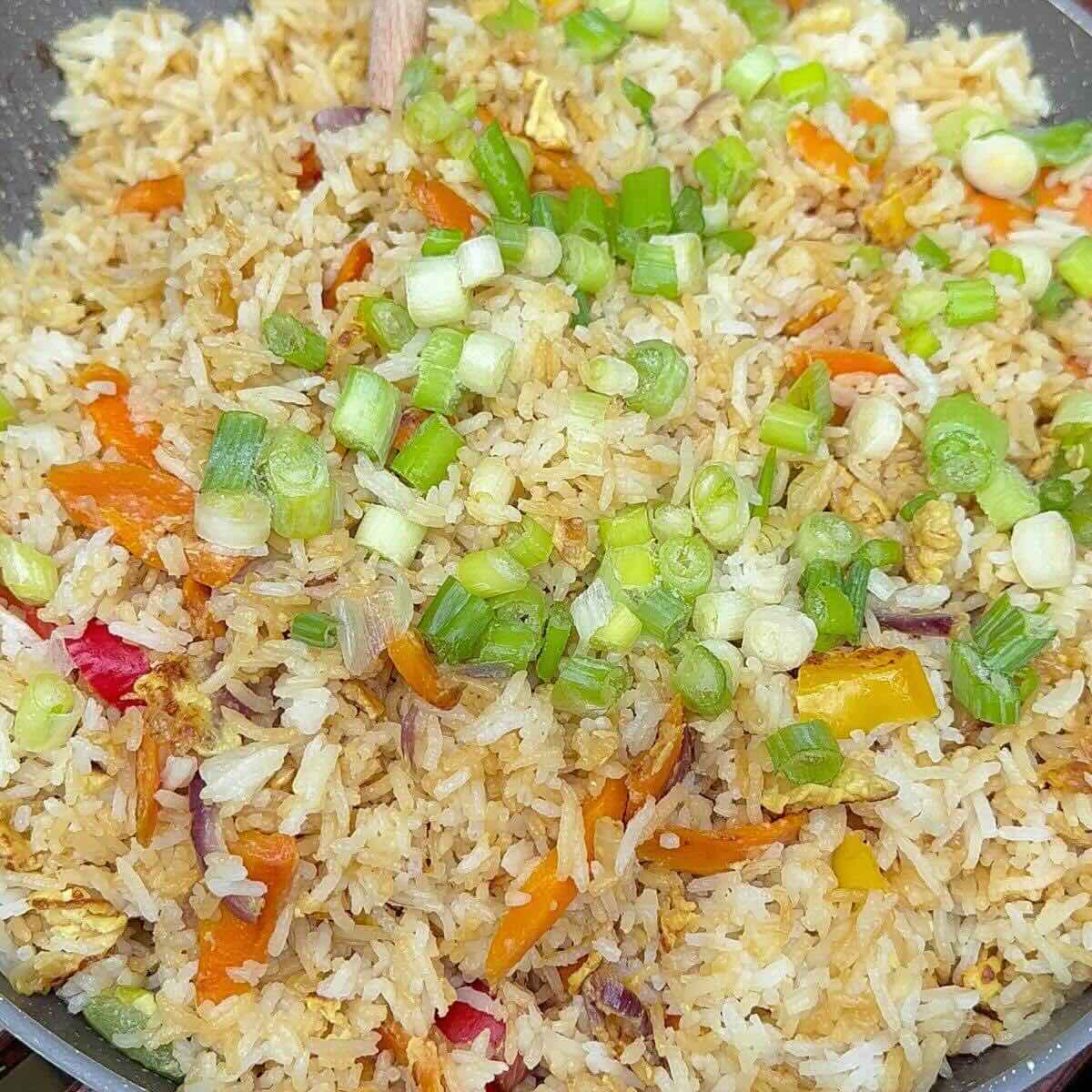 Healthy Fried Rice with Frozen Vegetables (20 Minutes!) - JoinYourLife